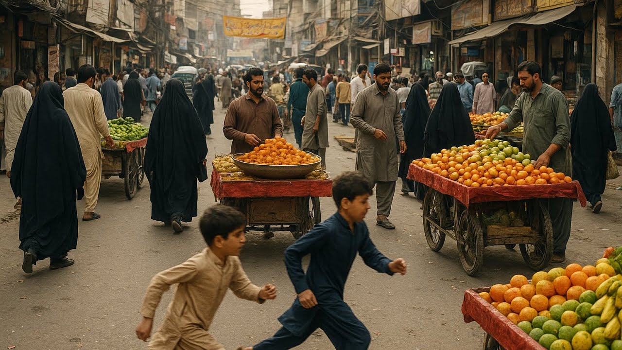 🇵🇰 Walking Tour of Jamrud Bazar | Khyber Pass Morning Walk | 4K Ultra ...