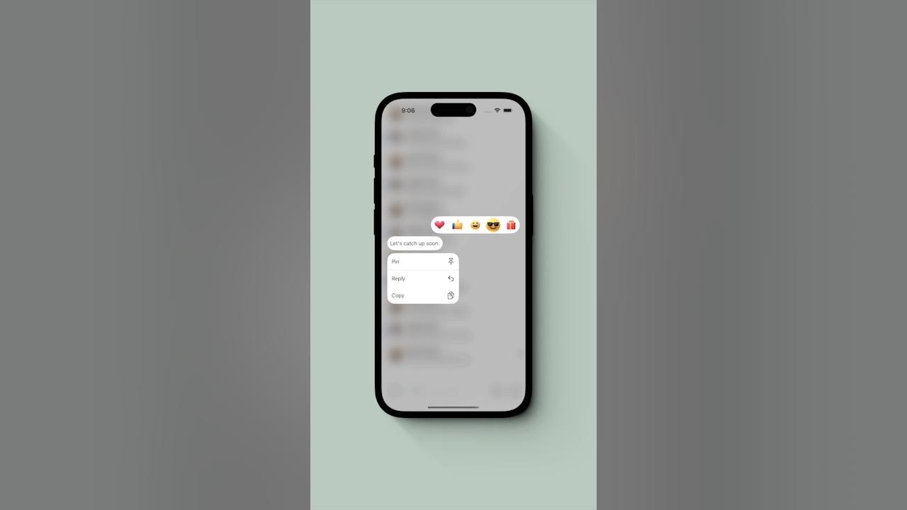 Building The Fastest Chat Messaging In Swiftui With Reaction Animation Youtube