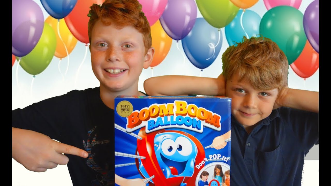 Boom Boom Balloon Game Challenge full of Surprising, Popping Fun! Messy ...