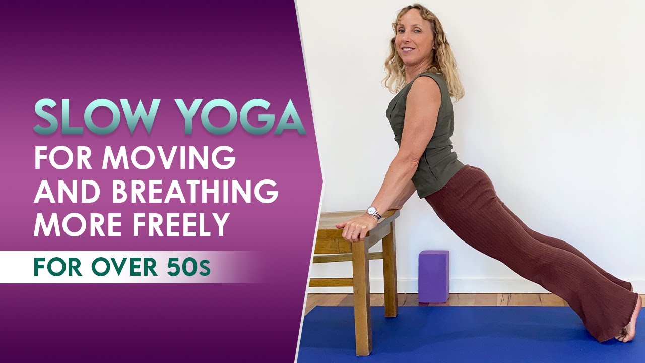 slow yoga stretch - YouTube