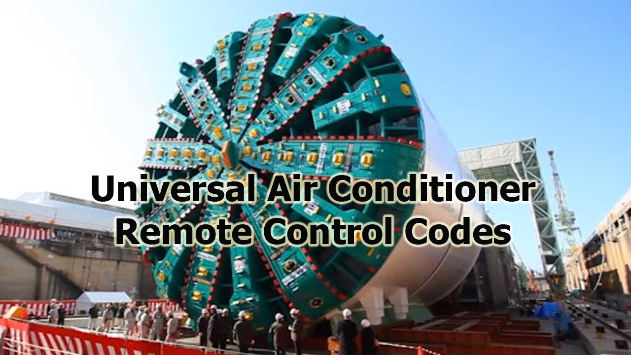 Universal Air Conditioner Remote Control Codes - YouTube