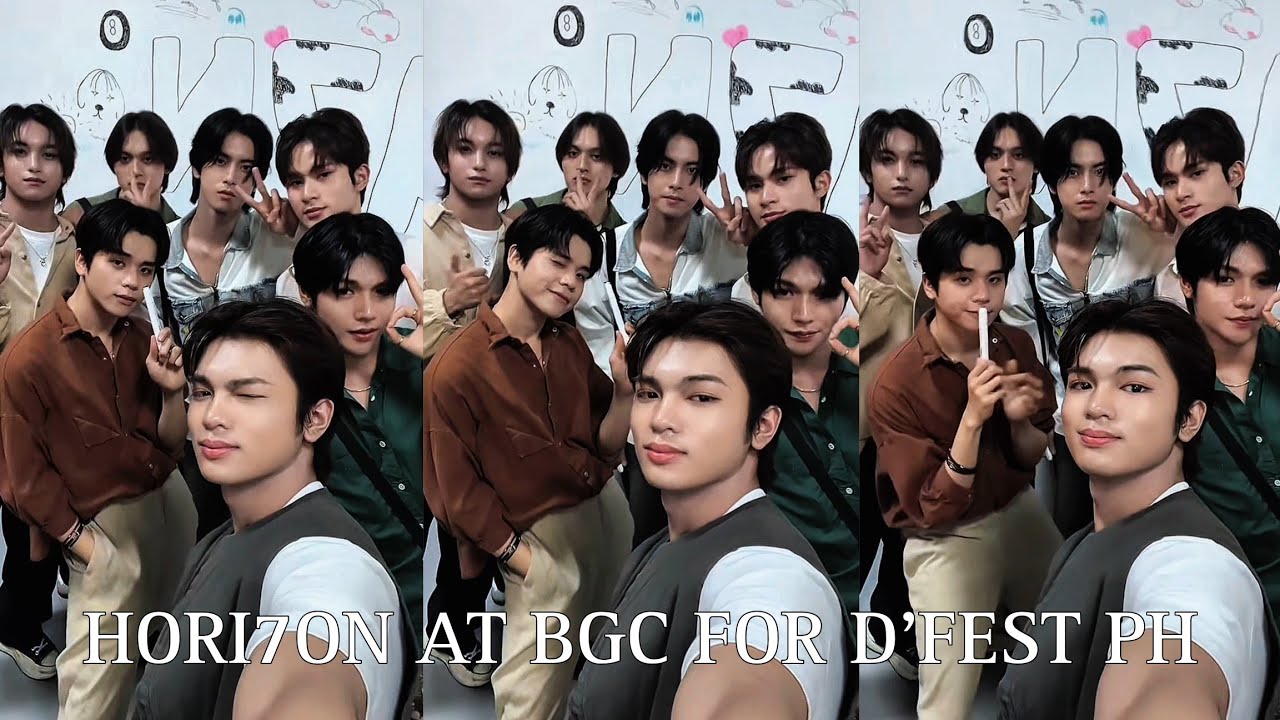 HORI7ON AT BGC FOR D'FESTA PH - YouTube