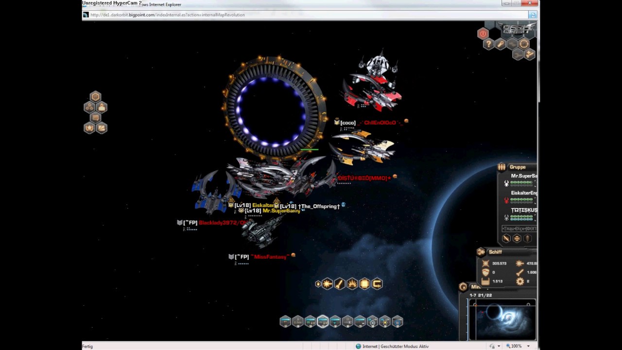 Darkorbit Clan Lv18 germany1 - YouTube