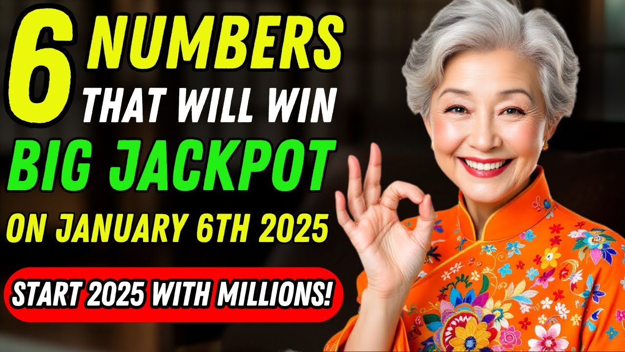 Lucky Numbers: 6 Numbers Most Likely to WIN BIG on January 6th, 2025 ...