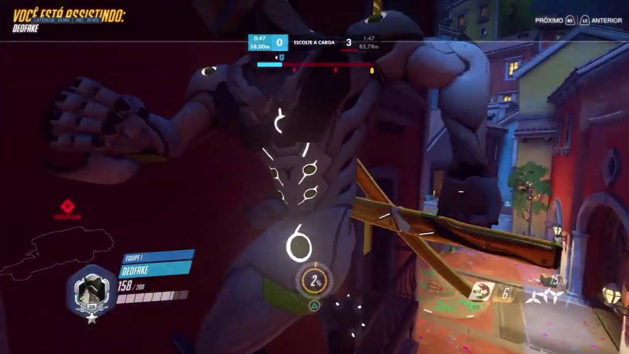 (PS4)Overwatch: Dorado as spectator and Mercy support #Game03/04 # ...
