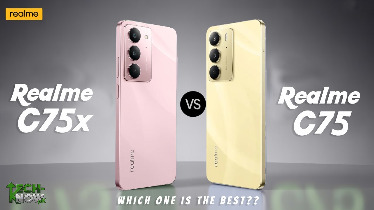 Realme C75 vs Realme C75x | Full Comparison - YouTube