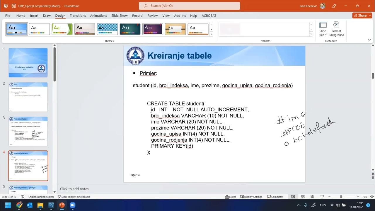 Uvod u baze podataka: SQL - YouTube