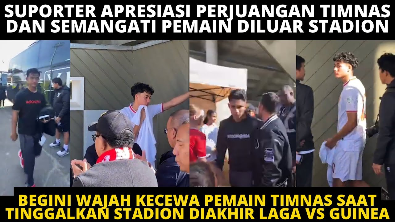 STY FULL KECEWA! BEGINI WAJAH SEDIH PEMAIN TIMNAS SAAT TINGGALKAN ...