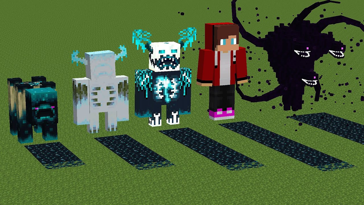 How Much Sculk generate All New Minecraft Mobs and Warden Storm Bosses ...