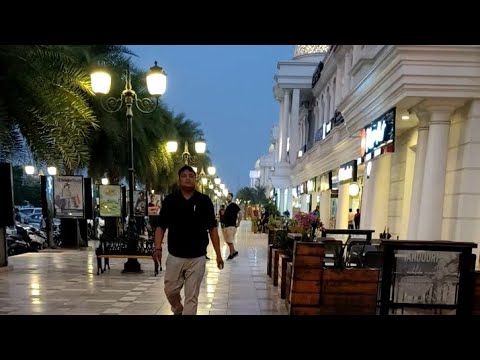 Omaxe World Street | White House view |Greater Faridabad sec 79 Night ...