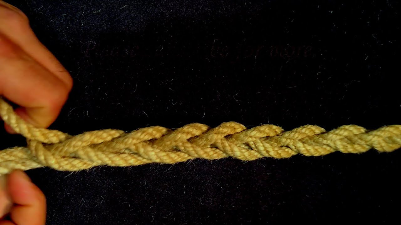 4 line braids - YouTube