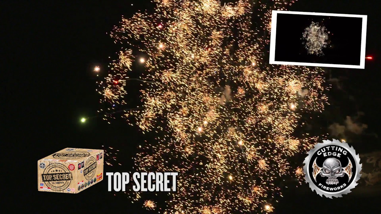 Top Secret - 500g Multi-Shot Firework - Cutting Edge Brand - YouTube