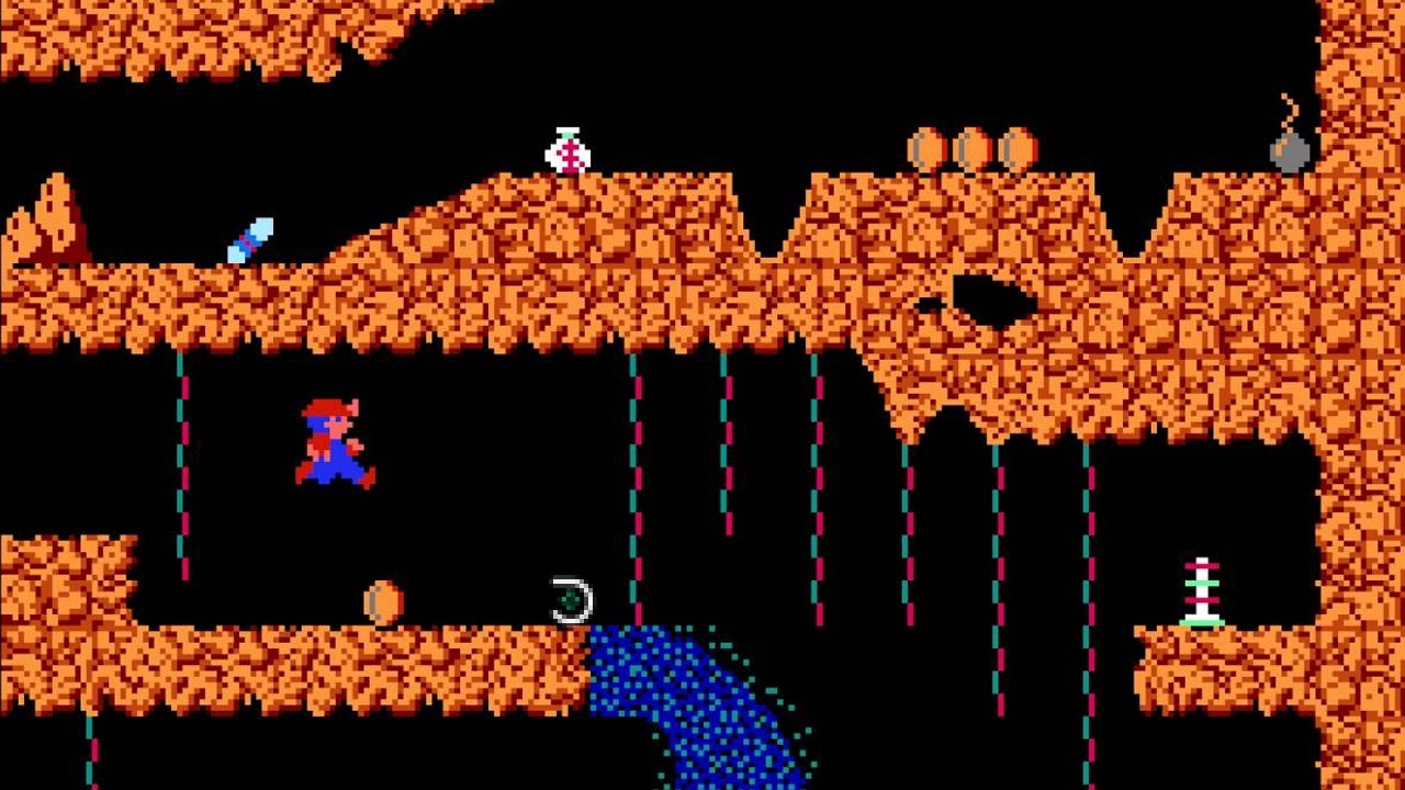 Spelunker - Classic NES game with the b o y e s - YouTube