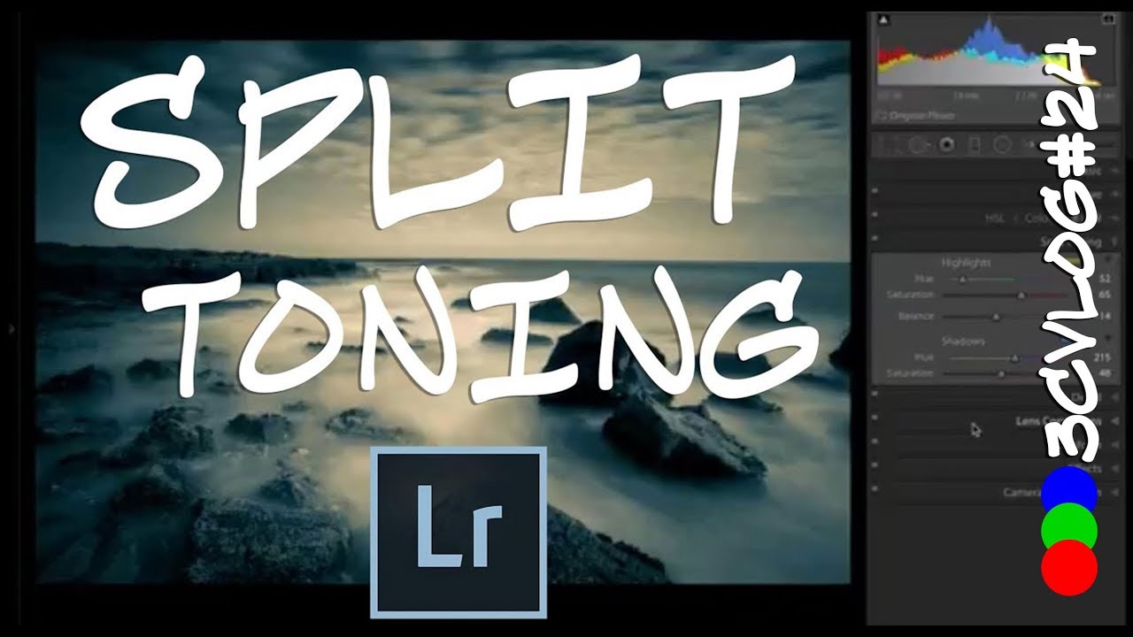 How to Use Split Toning in Adobe Lightroom - YouTube