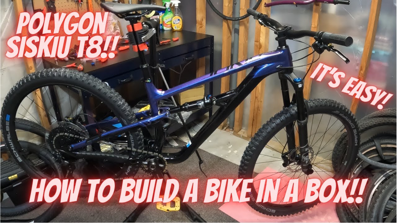 How to build a bike in a box!! Come along as I build a Polygon Siskiu ...