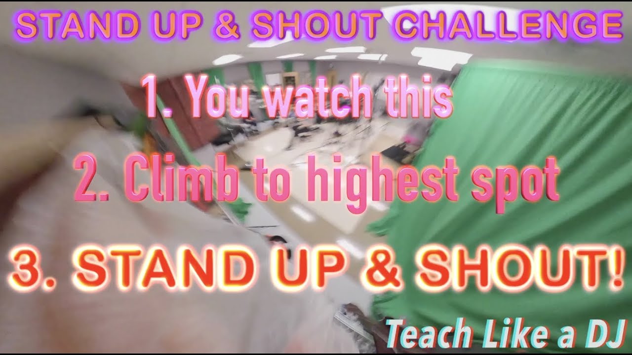 Super Bowl Halftime Stand Up & Shout Challenge! 2020 - YouTube