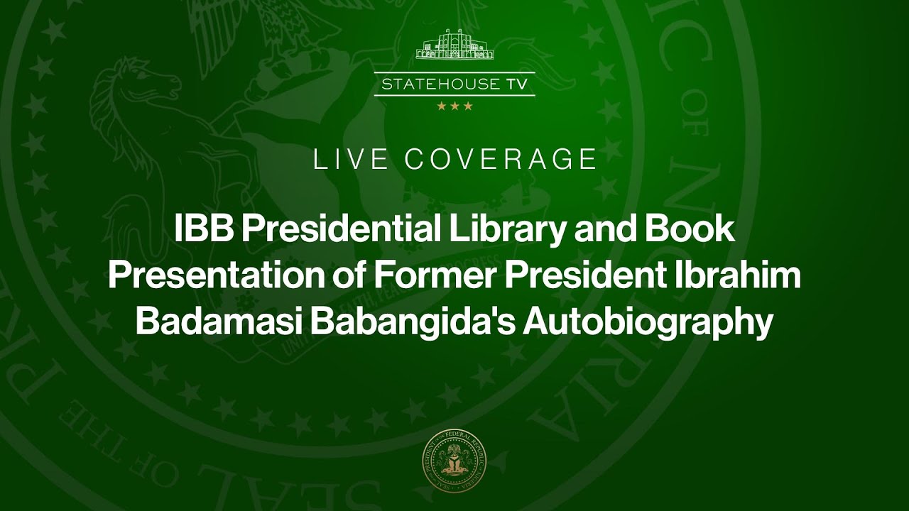 IBB Presidential Library and Book Presentation of Former President ...