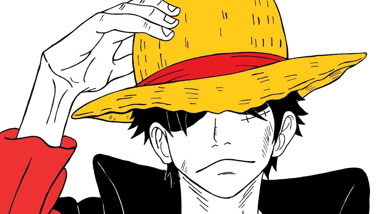 How To Draw Monkey D Luffy | Step by Step | one piece - YouTube