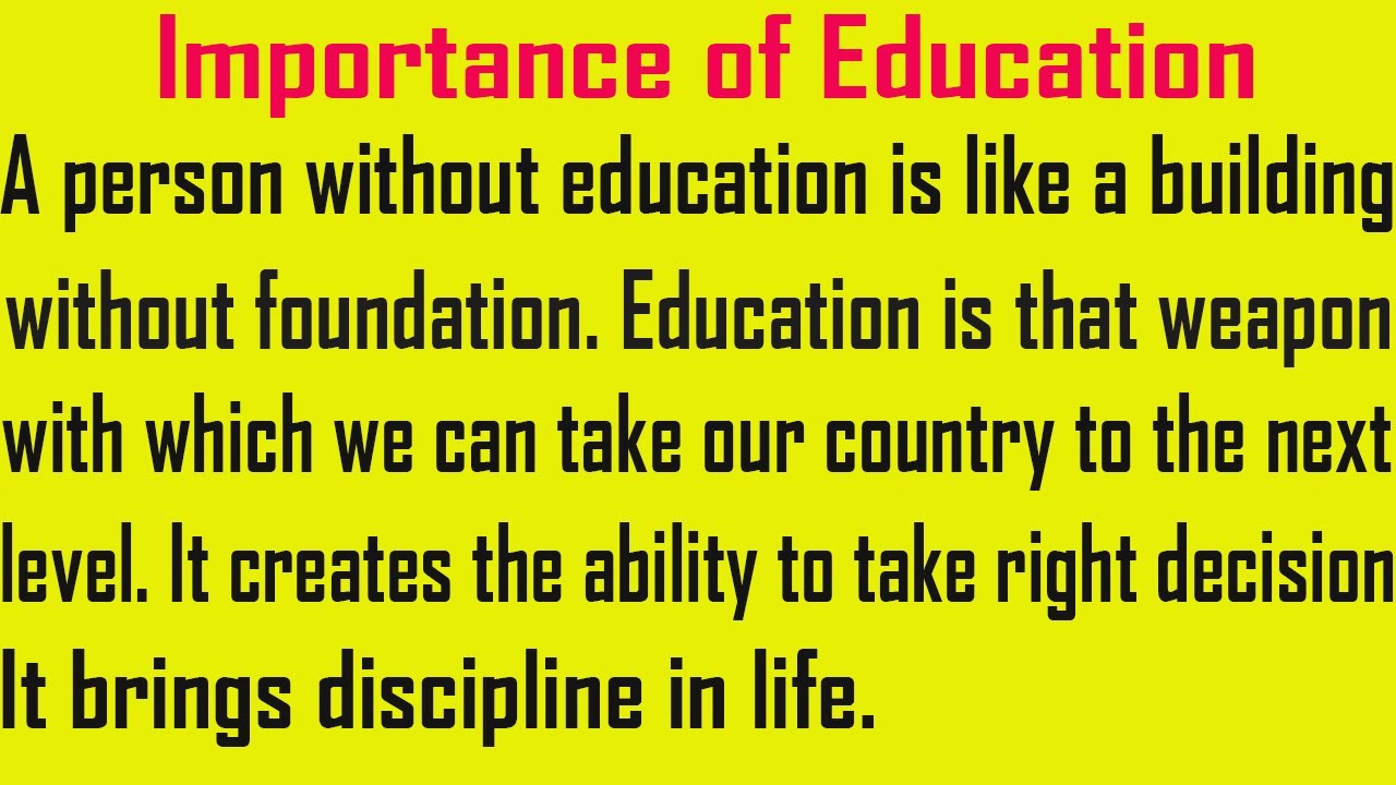 Essay On Importance Of Education Essay On essay-on-importance-of-education-essay-on