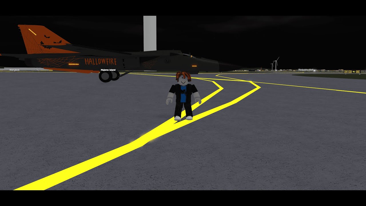 Roblox Airplane Simulator Event Plane Unlock 2 (Hallowfire-111) - YouTube