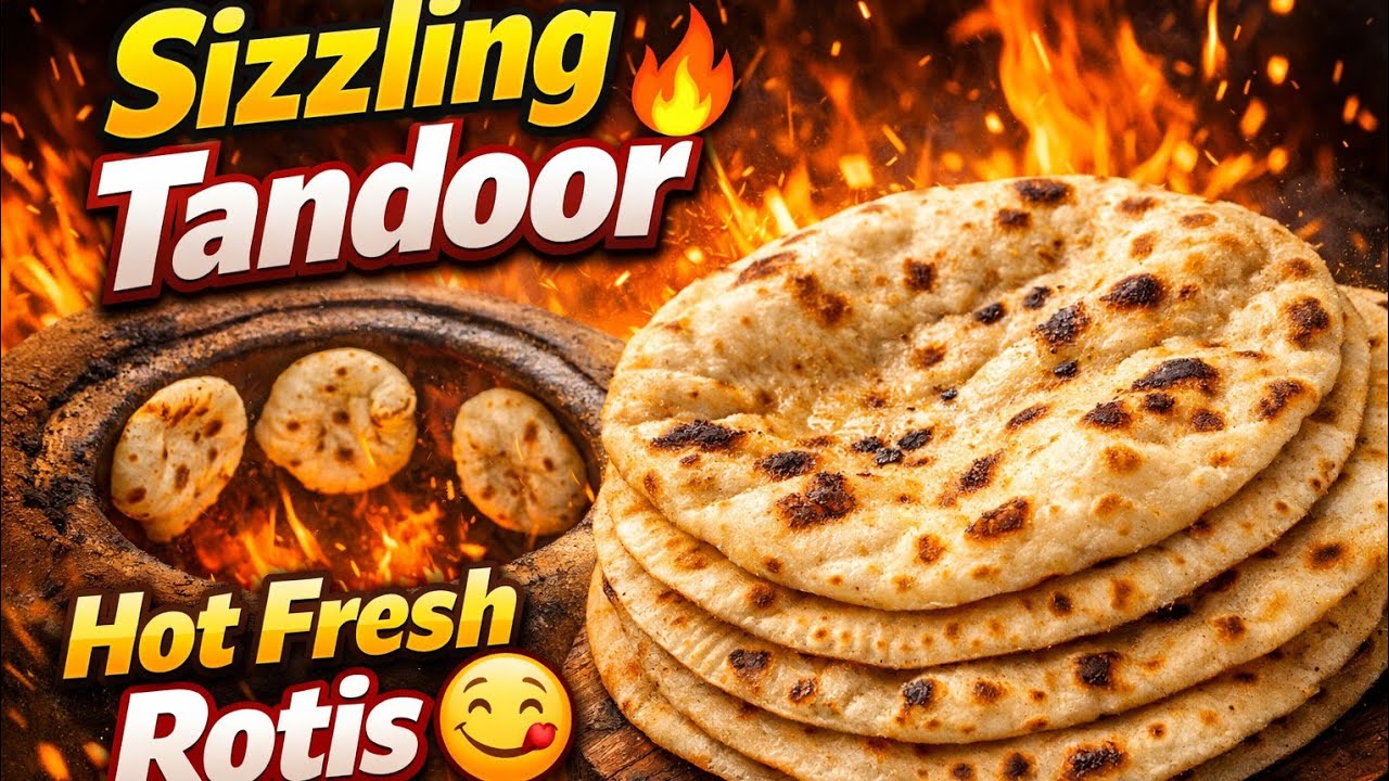 fresh roti wala tandoor - YouTube
