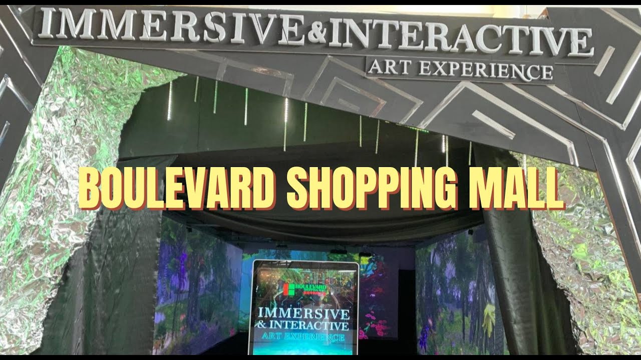 Immersive & Interactive ART EXPERIENCE at Boulevard Shopping Mall #miri ...