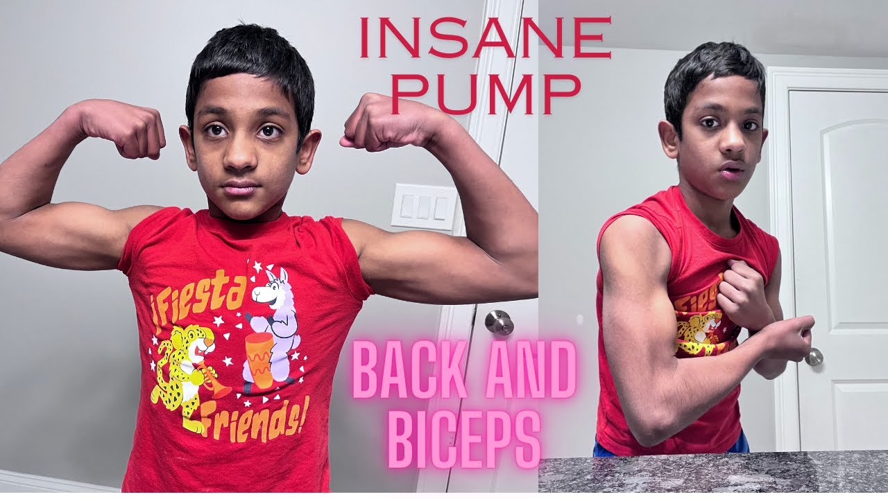 Insane pump! Back and bicep workout - YouTube