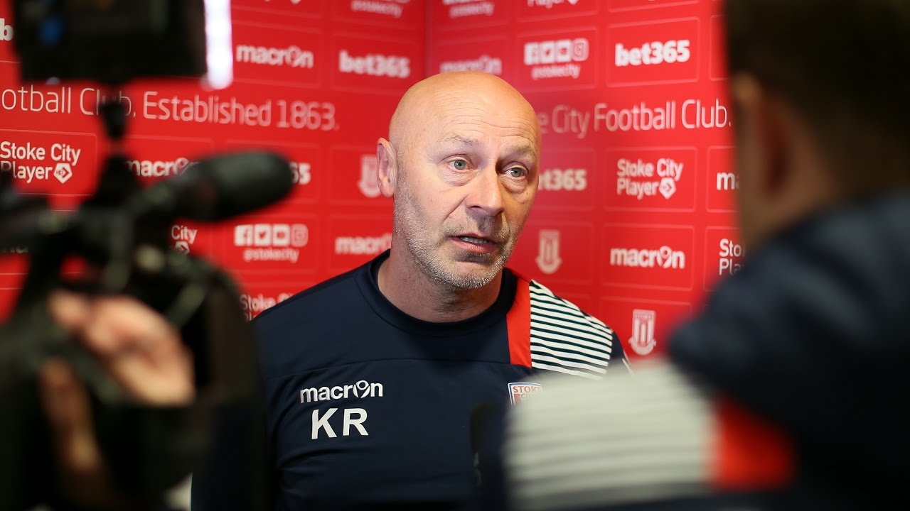 Kevin Russell Proud Of Spirited Stoke City - YouTube