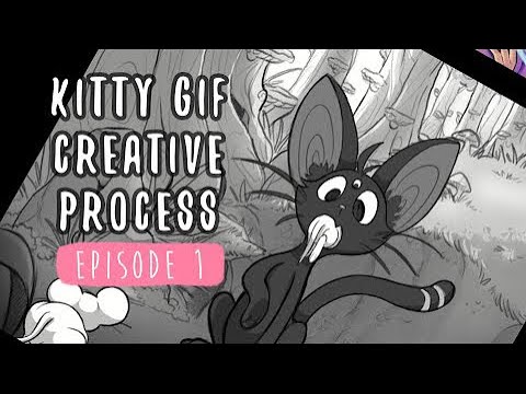 Kitty Animation Gif - YouTube