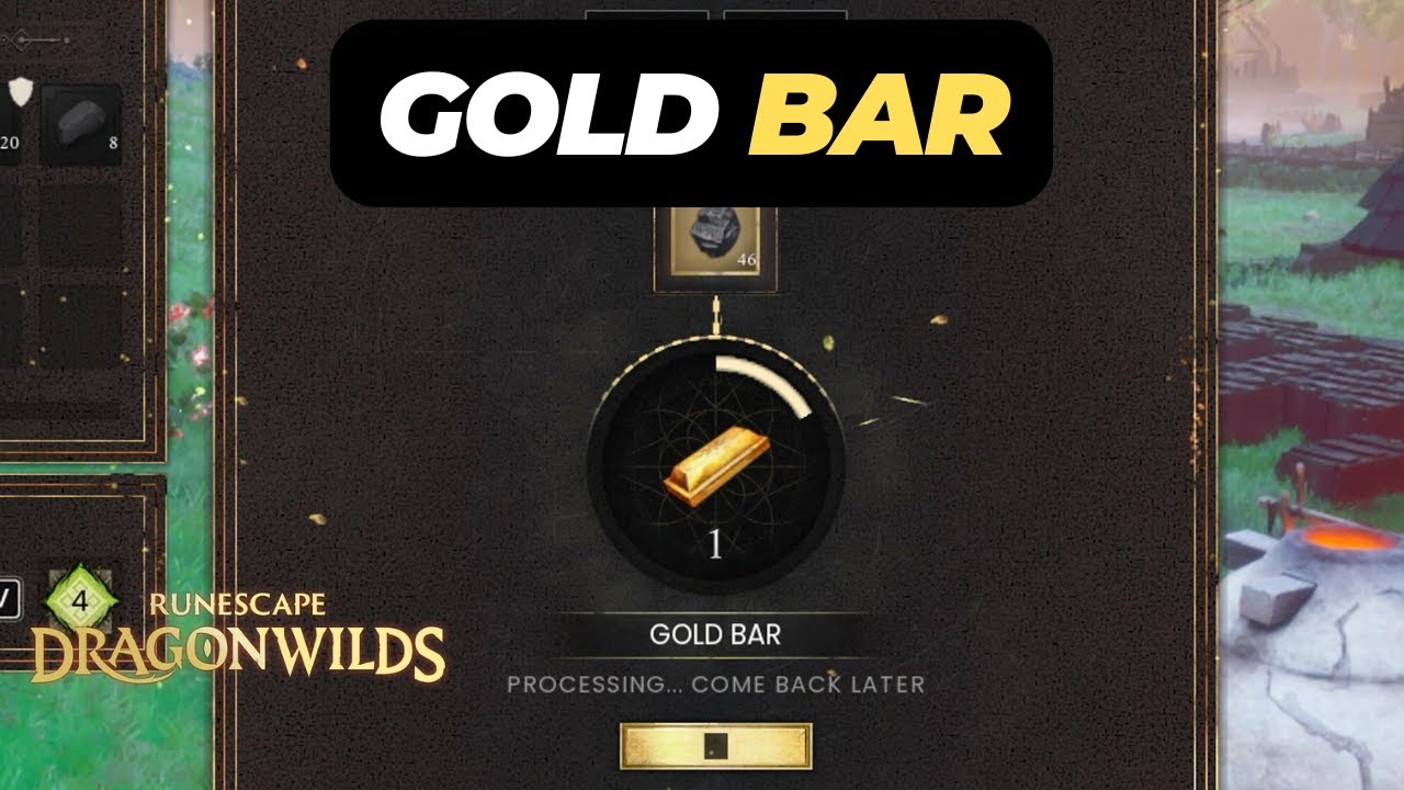 How to Get a Gold Bar in RuneScape: Dragonwilds - YouTube