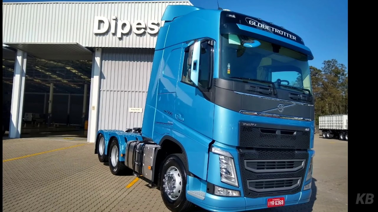 (EP161/18) VOLVO FH 500, AZUL OU PRATA? - YouTube