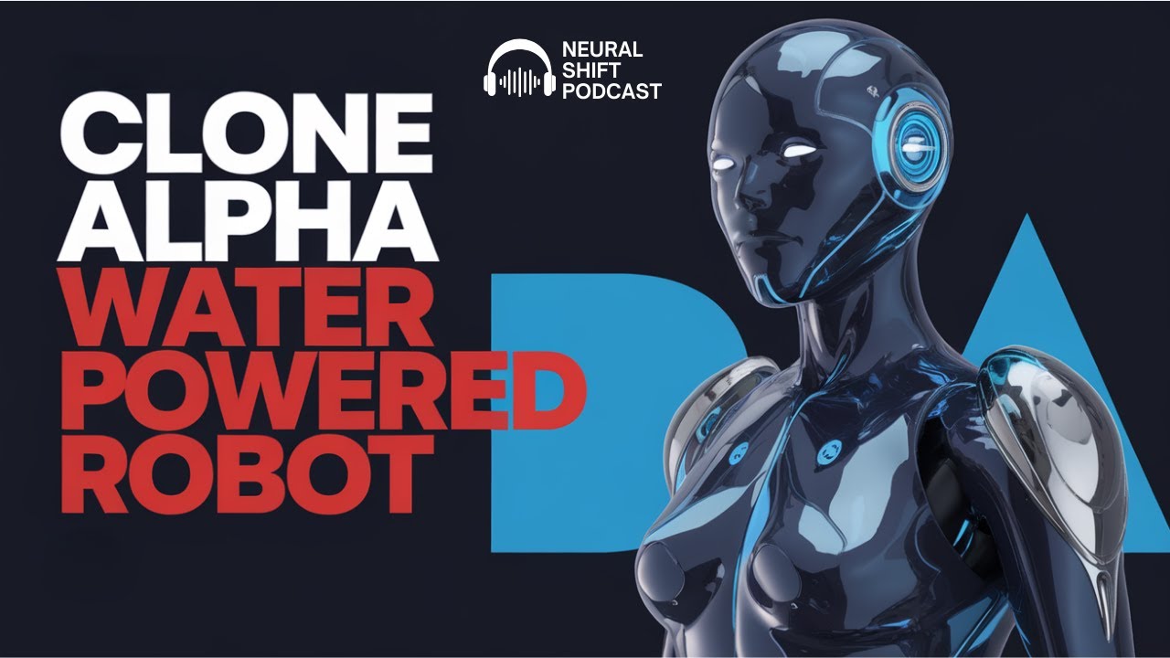 Clone Alpha 🤖 The Water-Powered Robot That’s Changing EVERYTHING | AI ...