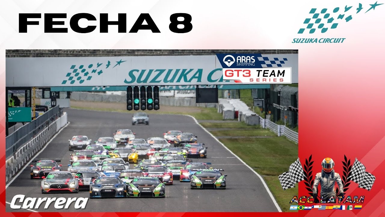 Aras Shipping GT Team Series 2025 - Fecha 8 - Suzuka - YouTube