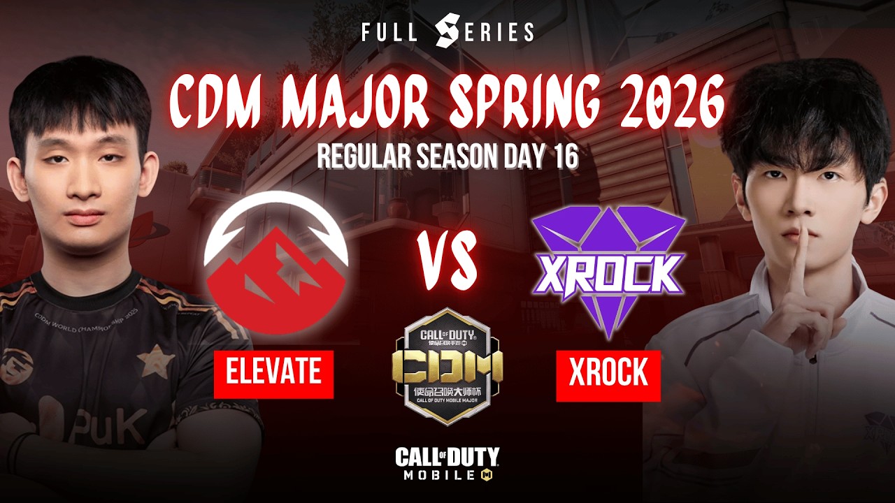 XROCK VS ELEVATE | CDM MAJOR SPRING 2026 | REGULAR SEASON DAY 16 - YouTube