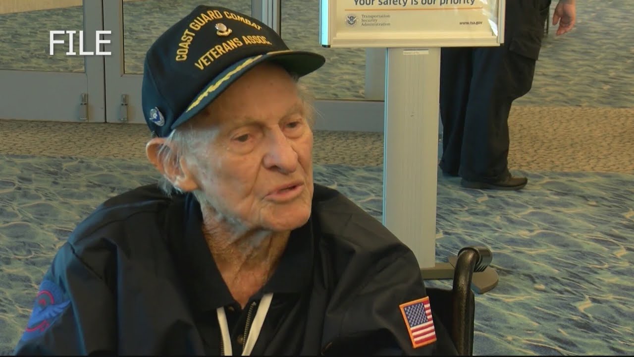 Midday - D-Day survivor Jack Hamlin honored in Springfield - YouTube