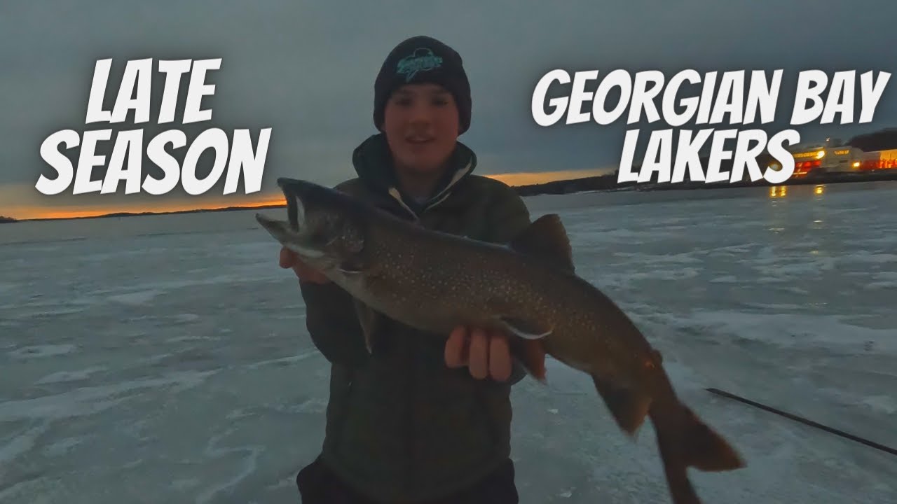 Late season Georgian Bay lake trout - YouTube