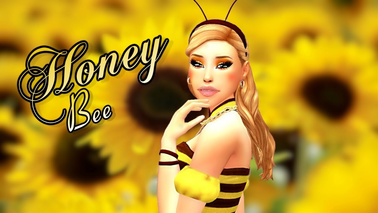 Honey Bee || Create A Sim || The Sims 4 + CC Links - YouTube