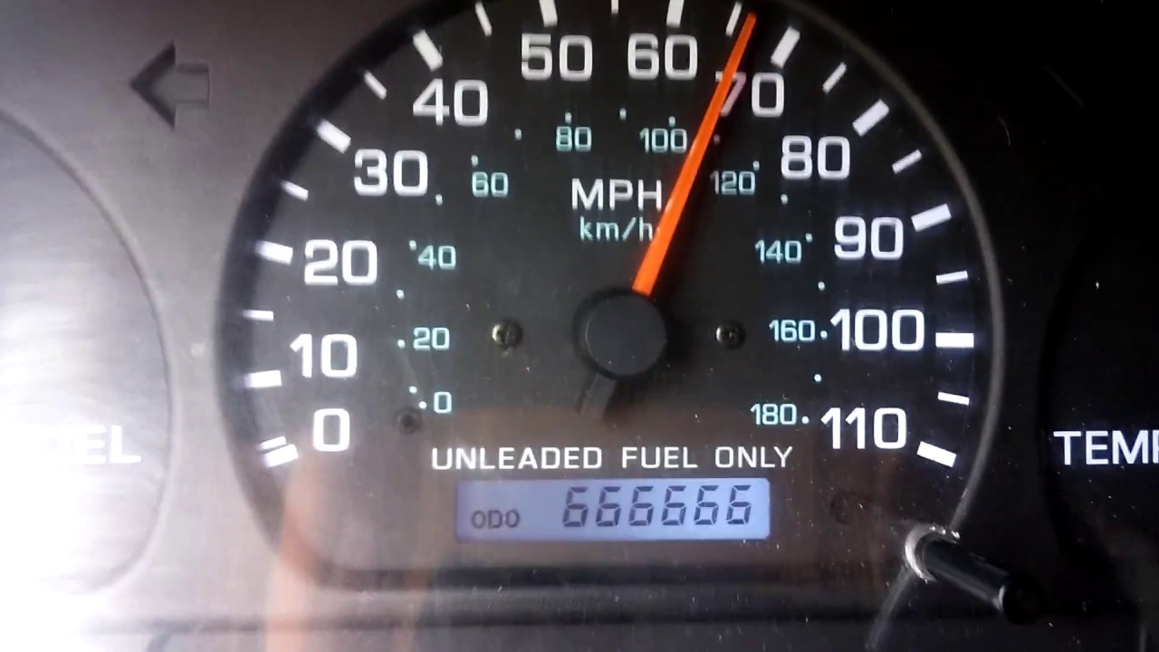 666,666 miles at 66 mph - 1998 Nissan Frontier - YouTube