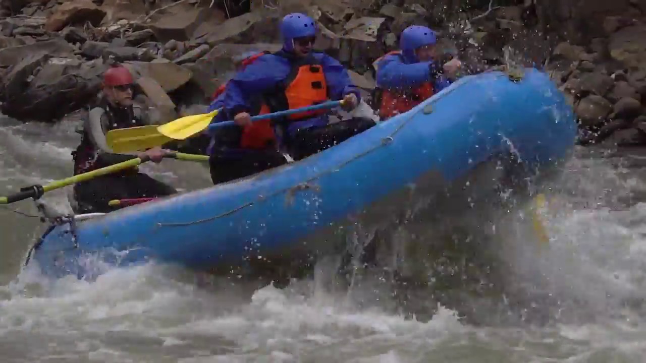 Sheep Creek Extreme Rafting - Grande Cache with Wild Blue Yonder - YouTube