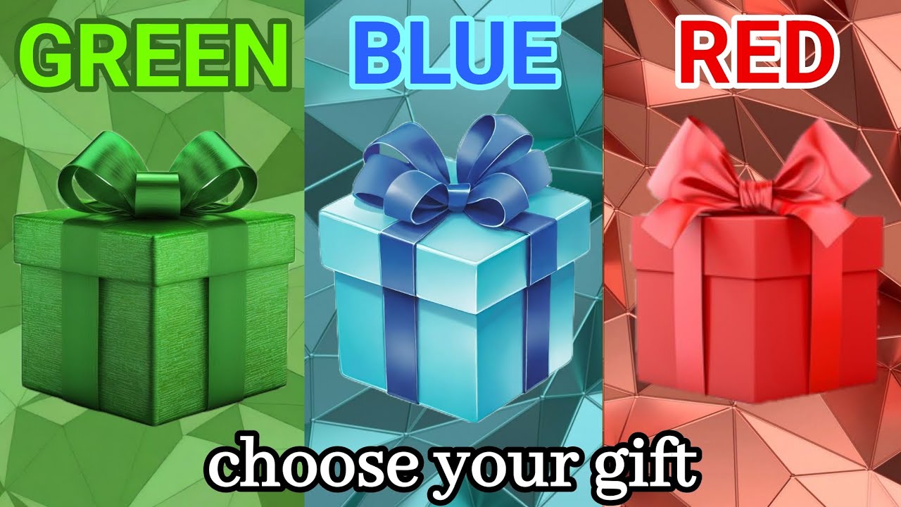 choose your gift box challenge and choose your gift 🎁 color gift box ...