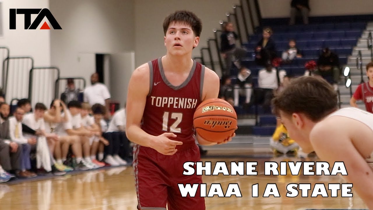 Shane Rivera 6'4" Guard Toppenish HS '23 WIAA 1A State Tournament - YouTube