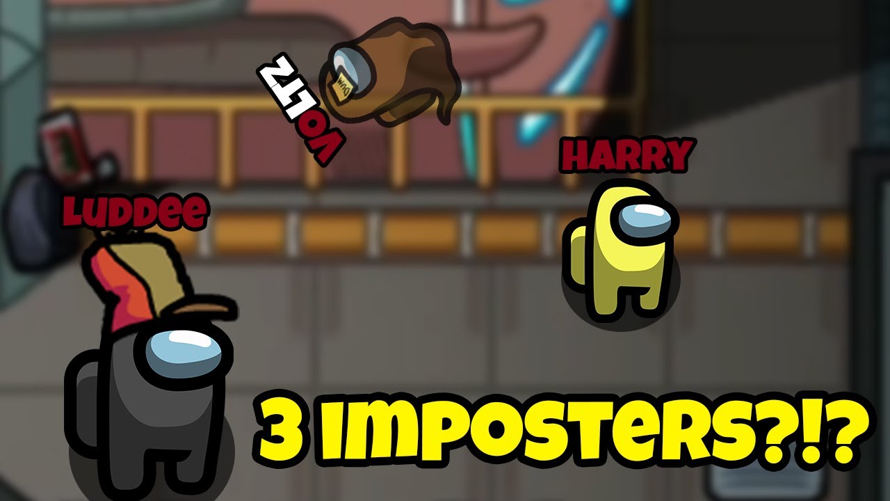 2 Imposter Game With 3 Imposters...? - Crazy Among Us Game - YouTube