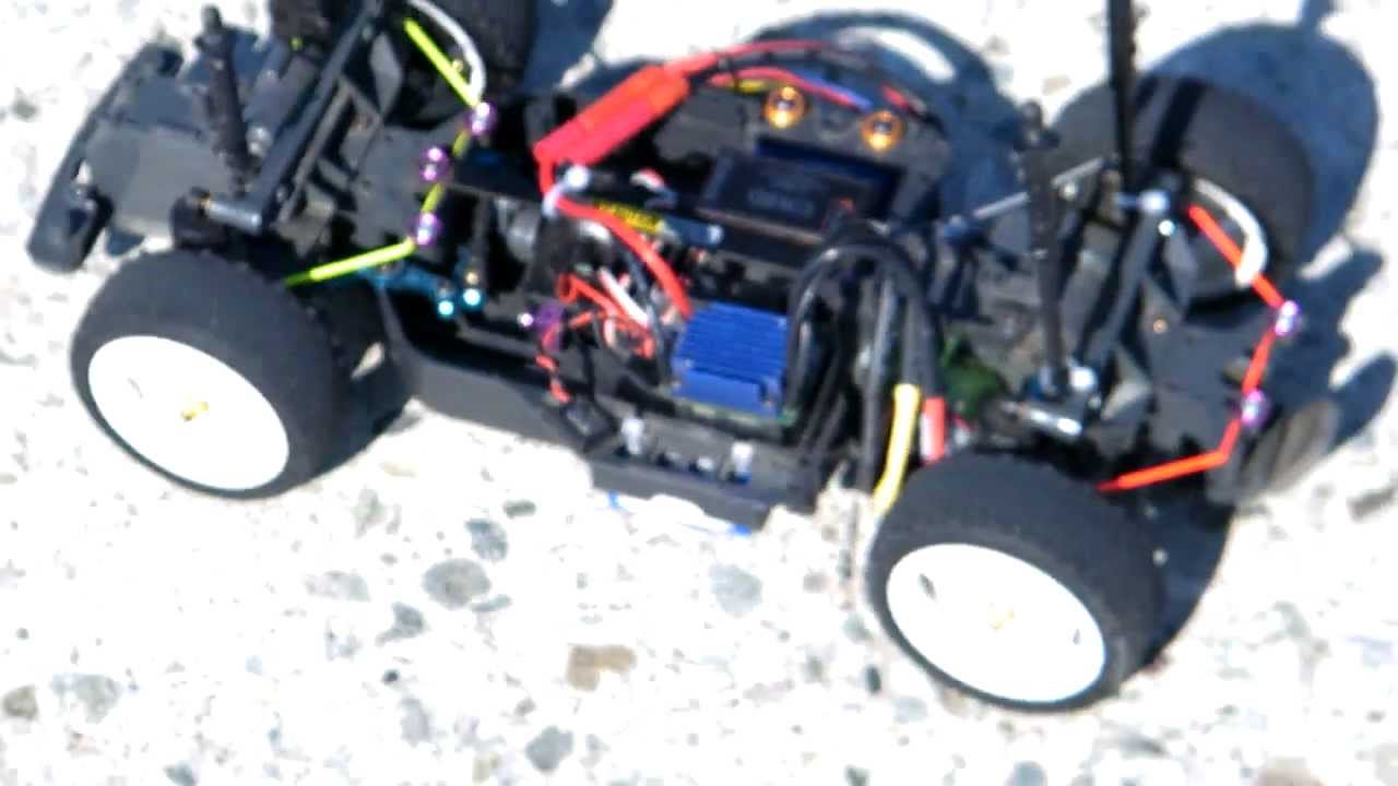 Speed Run - 5900kv TACON Brushless 60A eZRun ESC 3S Turnigy LiPo test ...