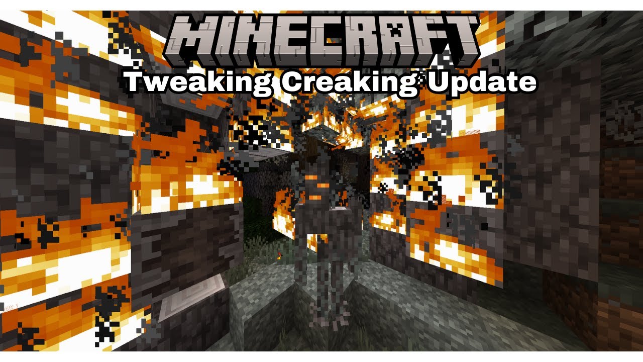 minecraft's "tweaking and creaking update" - YouTube