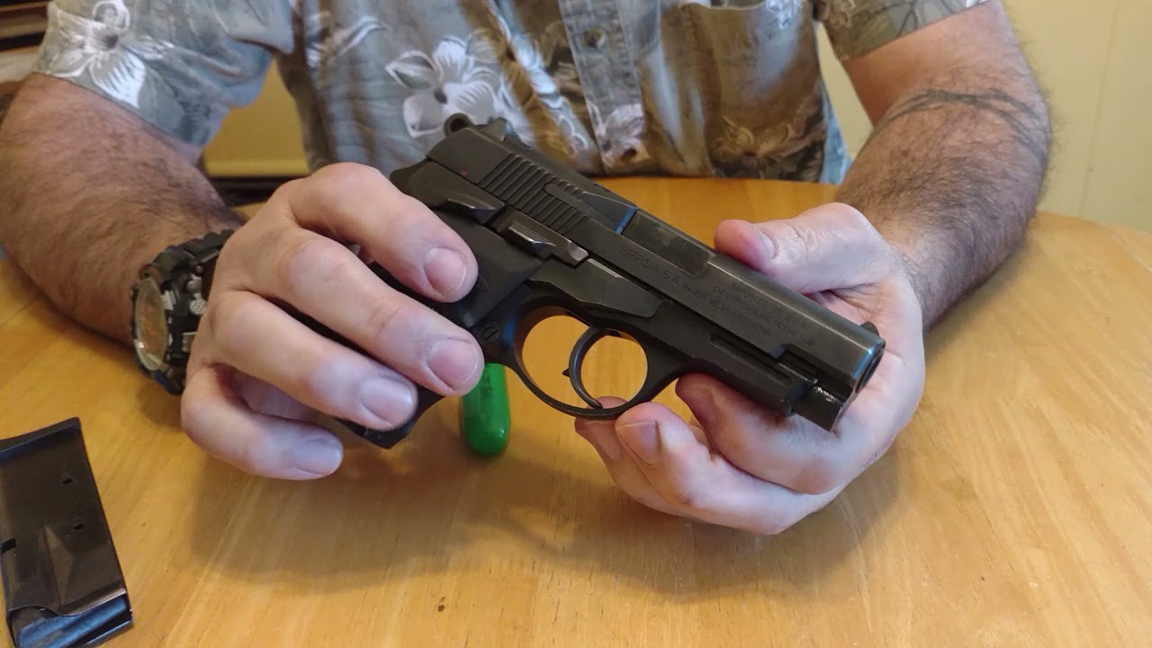 Bersa mini 45 Firestorm - YouTube