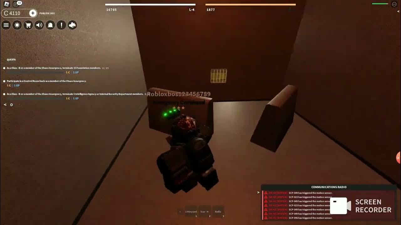 Playing as Ci in Scp Roleplay - YouTube