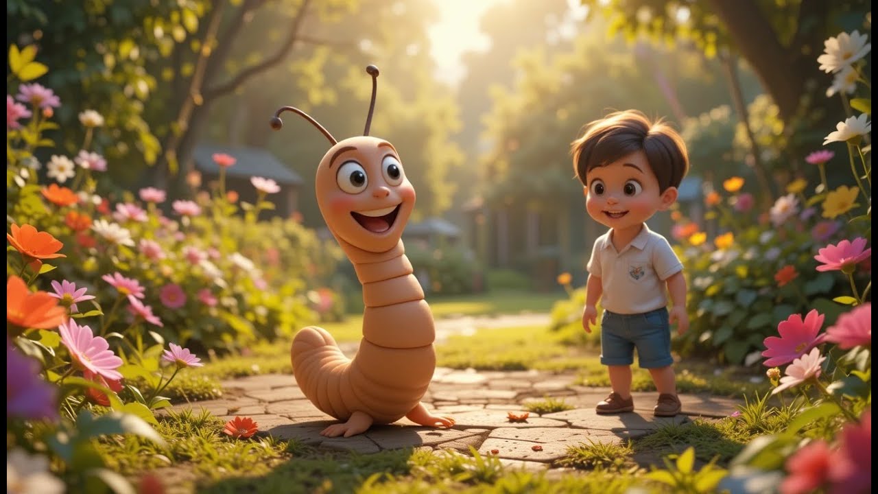 Wiggle, Wiggle, Little Worm | Fun Movement Song for Kids | Nursery ...