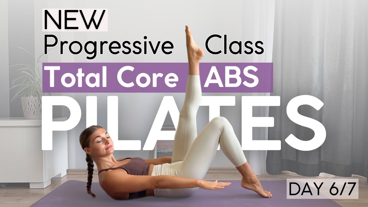 Total Core&AB Progressive (NEW!) Pilates 15 minute Class | No Talking ...