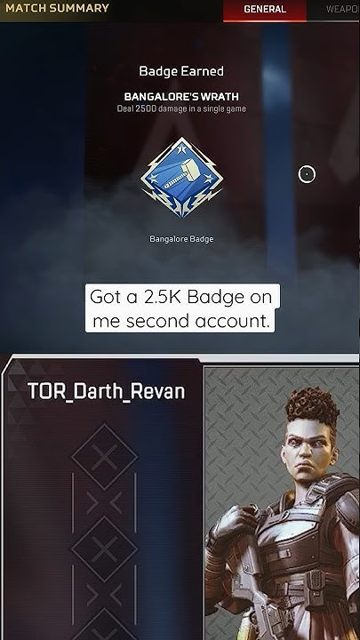My First 2.5K Damage Badge (Apex Legends) #apexlegend #apexlegends - YouTube
