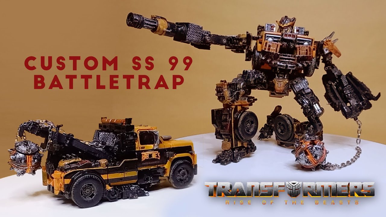 Transformers Rise Of The Beasts Studio Series 99 Battletrap Custom and ...